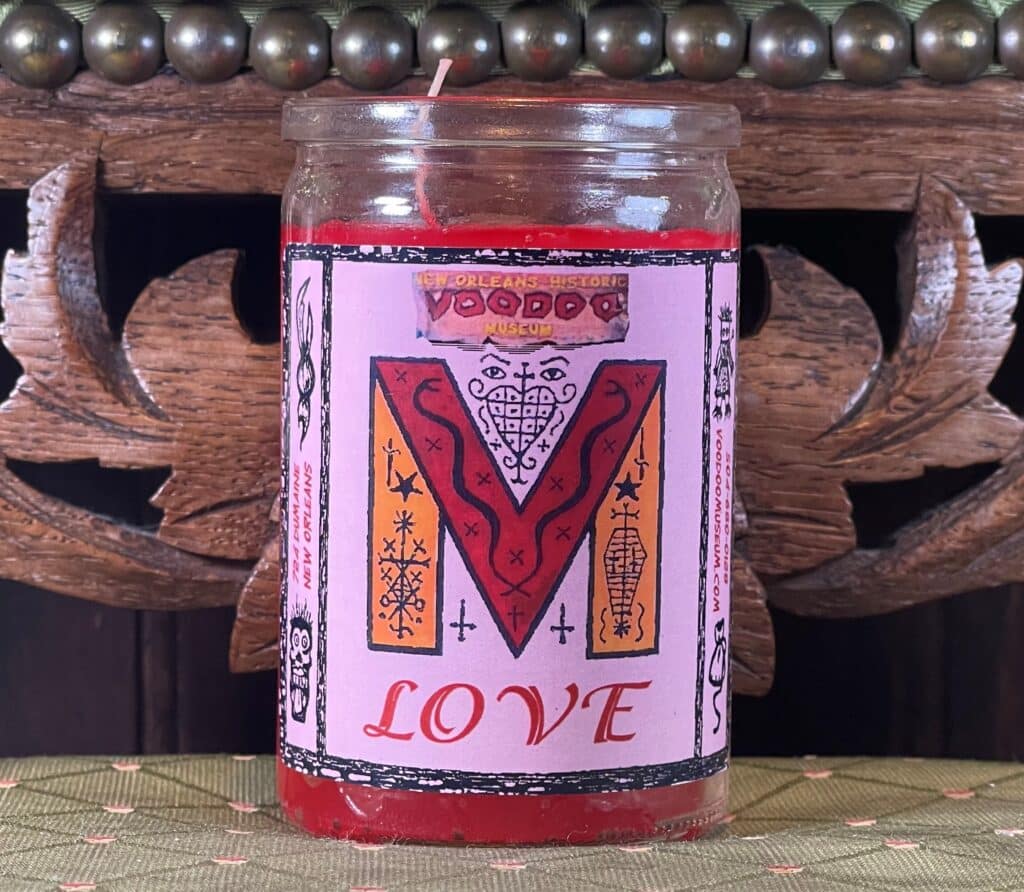 Love Ritual Candle - New Orleans Voodoo Museum