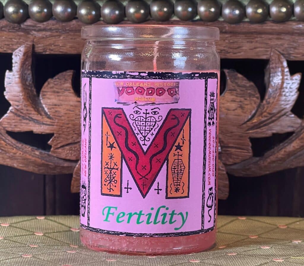 Fertility Ritual Candle - New Orleans Voodoo Museum